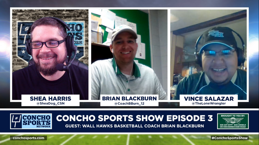 Concho Sports Show Ep. 3 | Brian Blackburn - Wall Hawks Boys Basketball ...