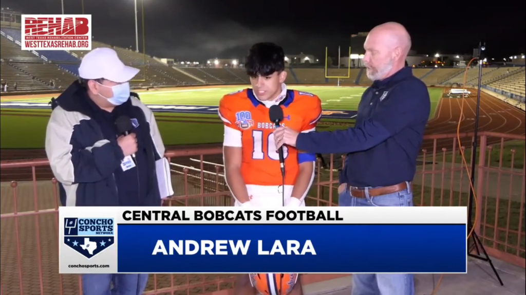 Central vs. Odessa postgame interview - senior safety Andrew Lara | 10 ...