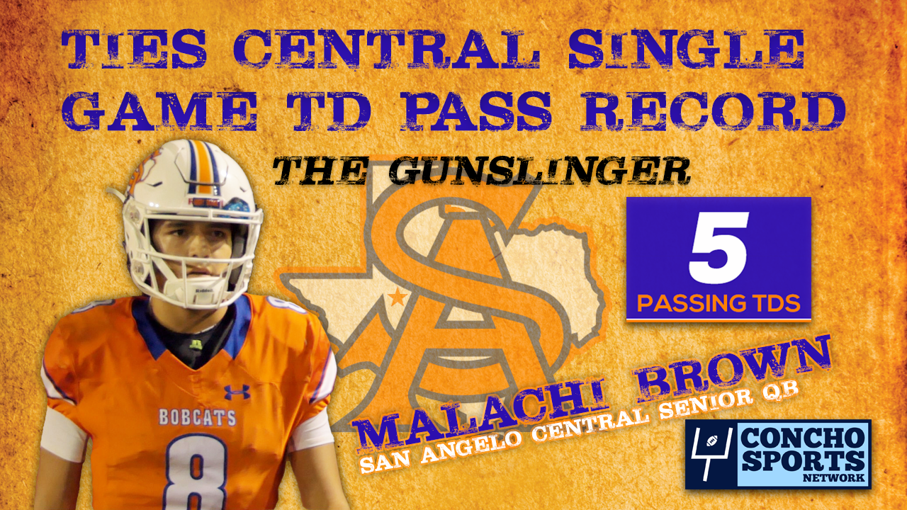WATCH: Central QB Malachi Brown's Single-Game Passing Touchdown Record ...