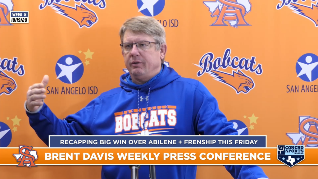Brent Davis Week 5 Bobcat Football Press Conference – Talking Abilene ...