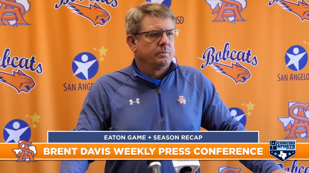 Coach Brent Davis Central Bobcats weekly football press conference | 12 ...