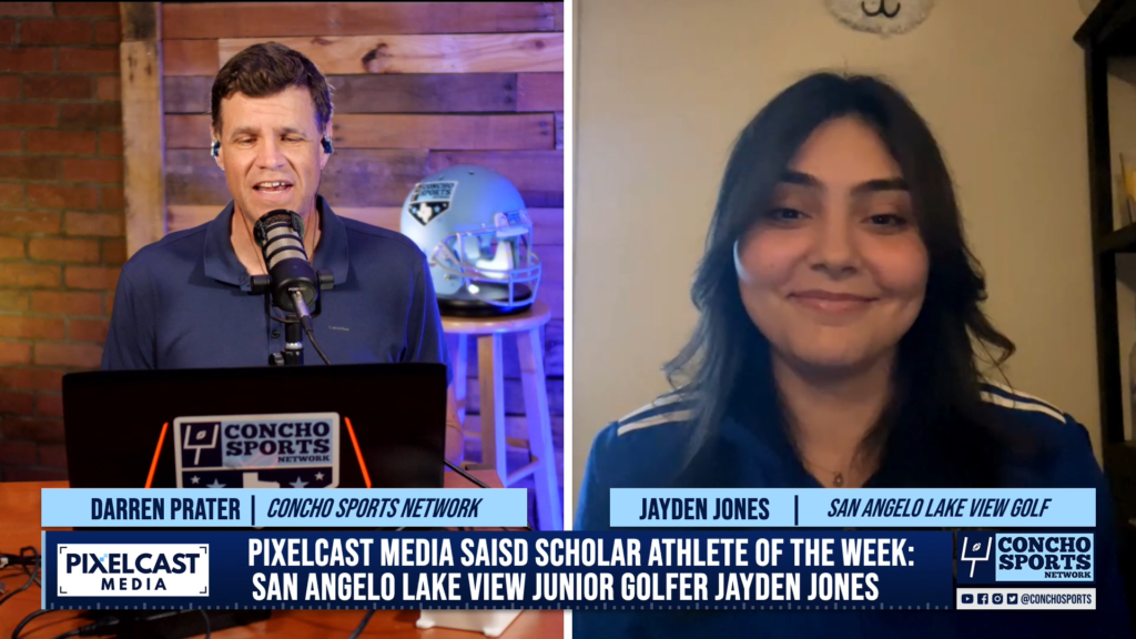 San Angelo Lake View golfer Jayden Jones - The Pixelcast Media SAISD ...